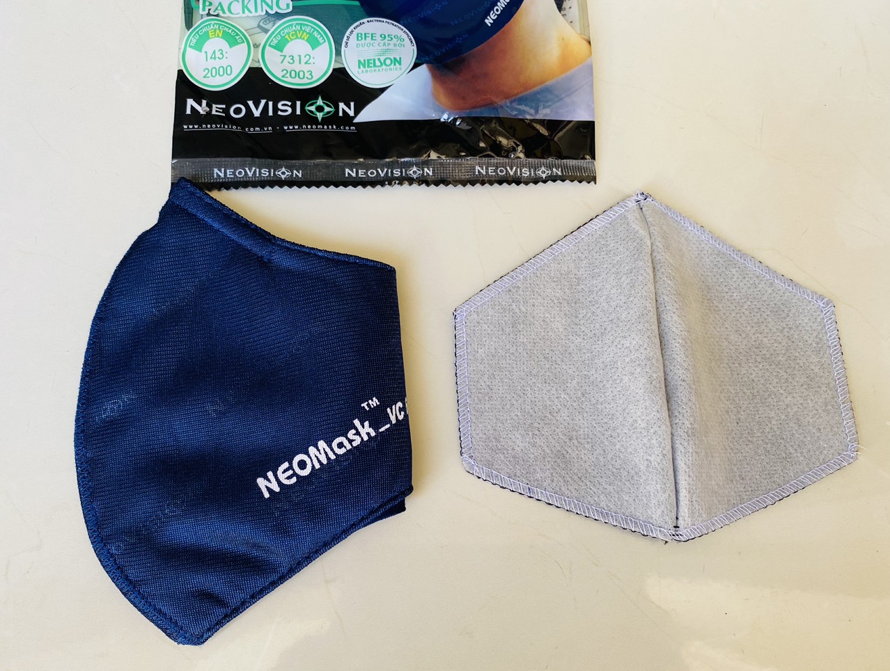 Khẩu Trang Chống Bụi Mịn Cao Cấp Neomask Vc65